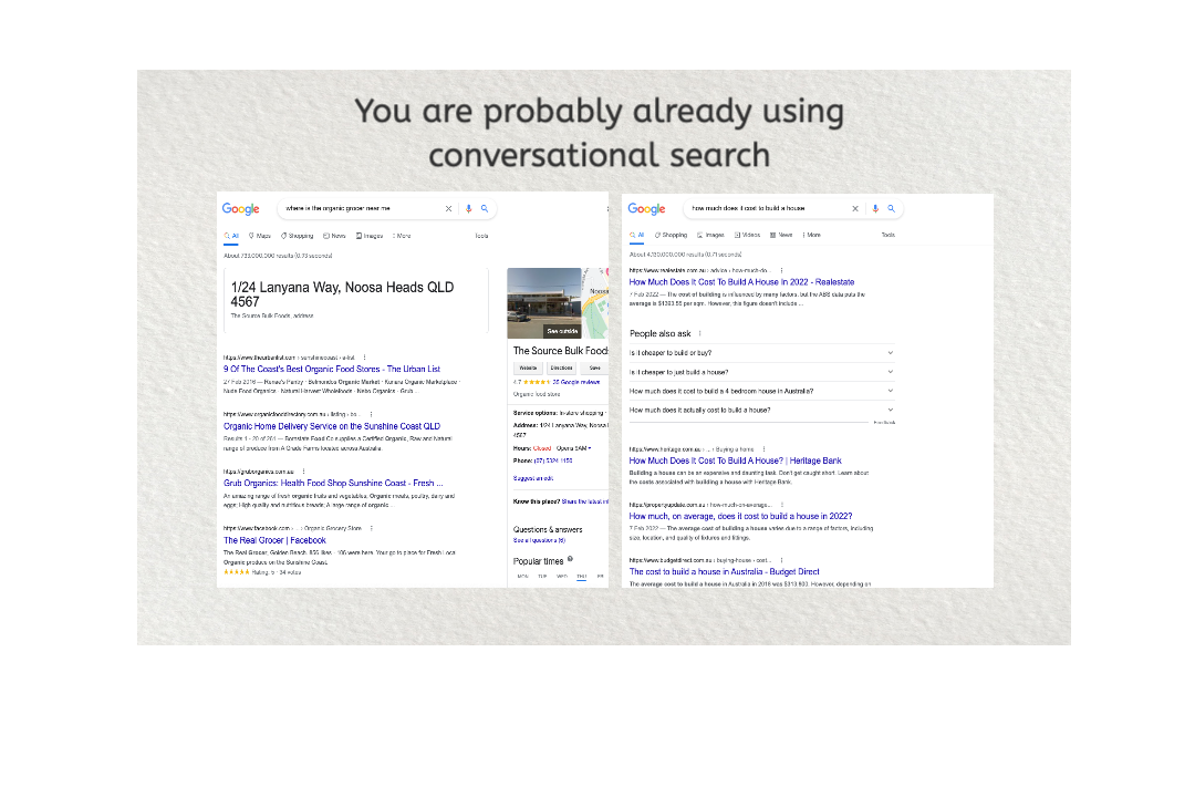 Content Writing with Conversational Search in Mind - Kerry Finch Writing